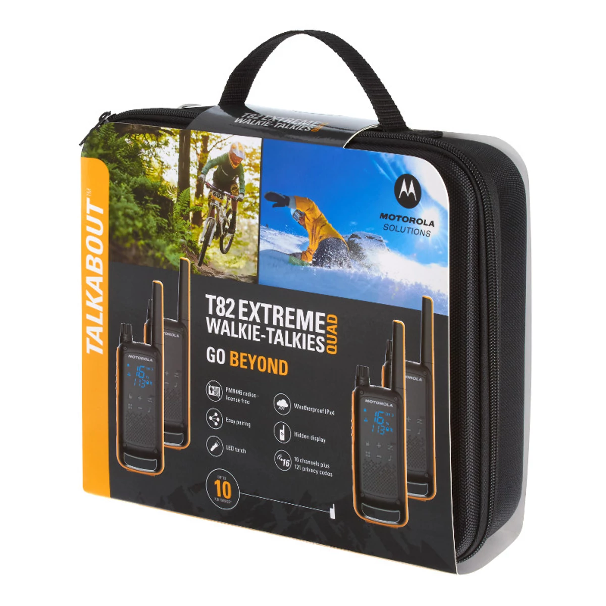 Unbeatable Price MOTOROLA Talkabout T82 Extreme Quad Walkie-Talkie